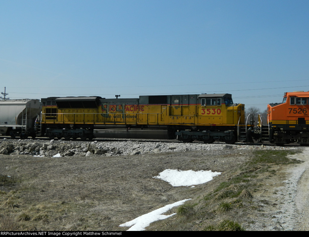 UP SD90 On The K-Line